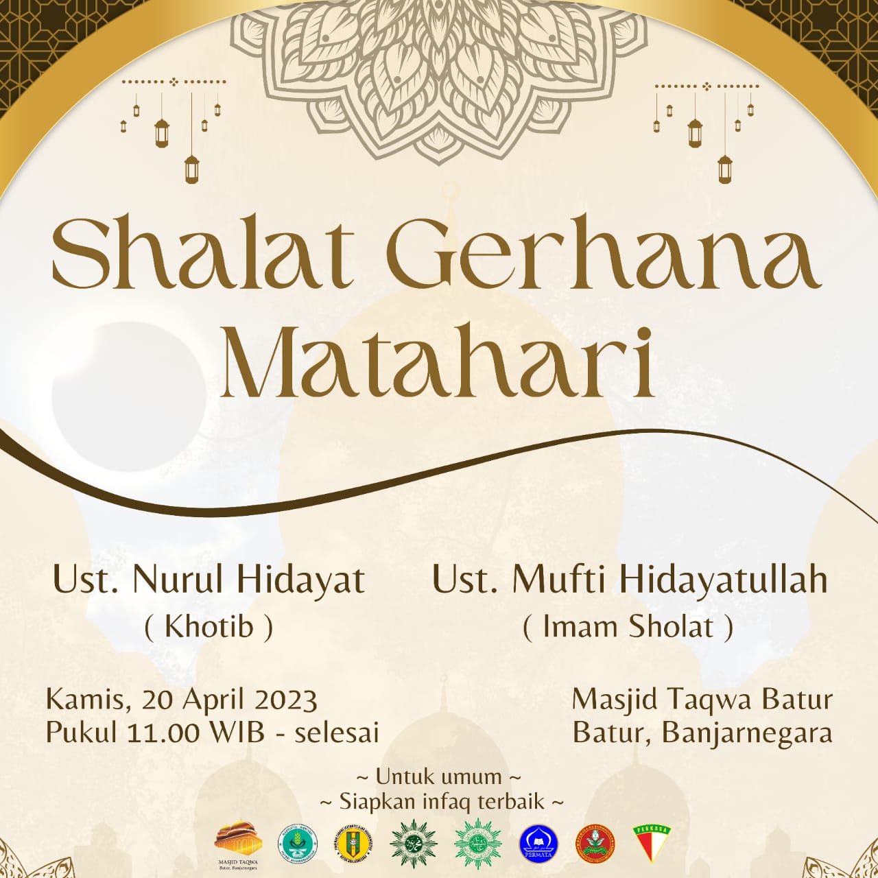 Shalat Gerhana Matahari, 20 April 2023 - baturmu Shalat Gerhana Matahari, 20 April 2023 - baturmu
